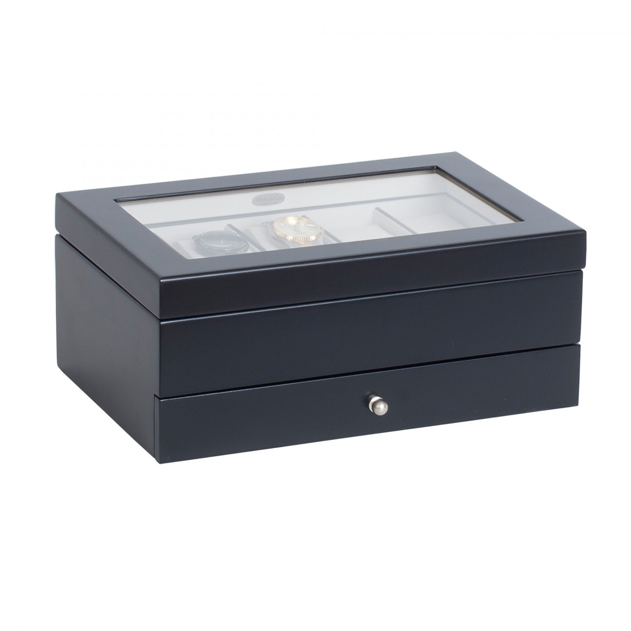 Classic, Large 10 Section Java Colored Watch Organizer with Extra ...