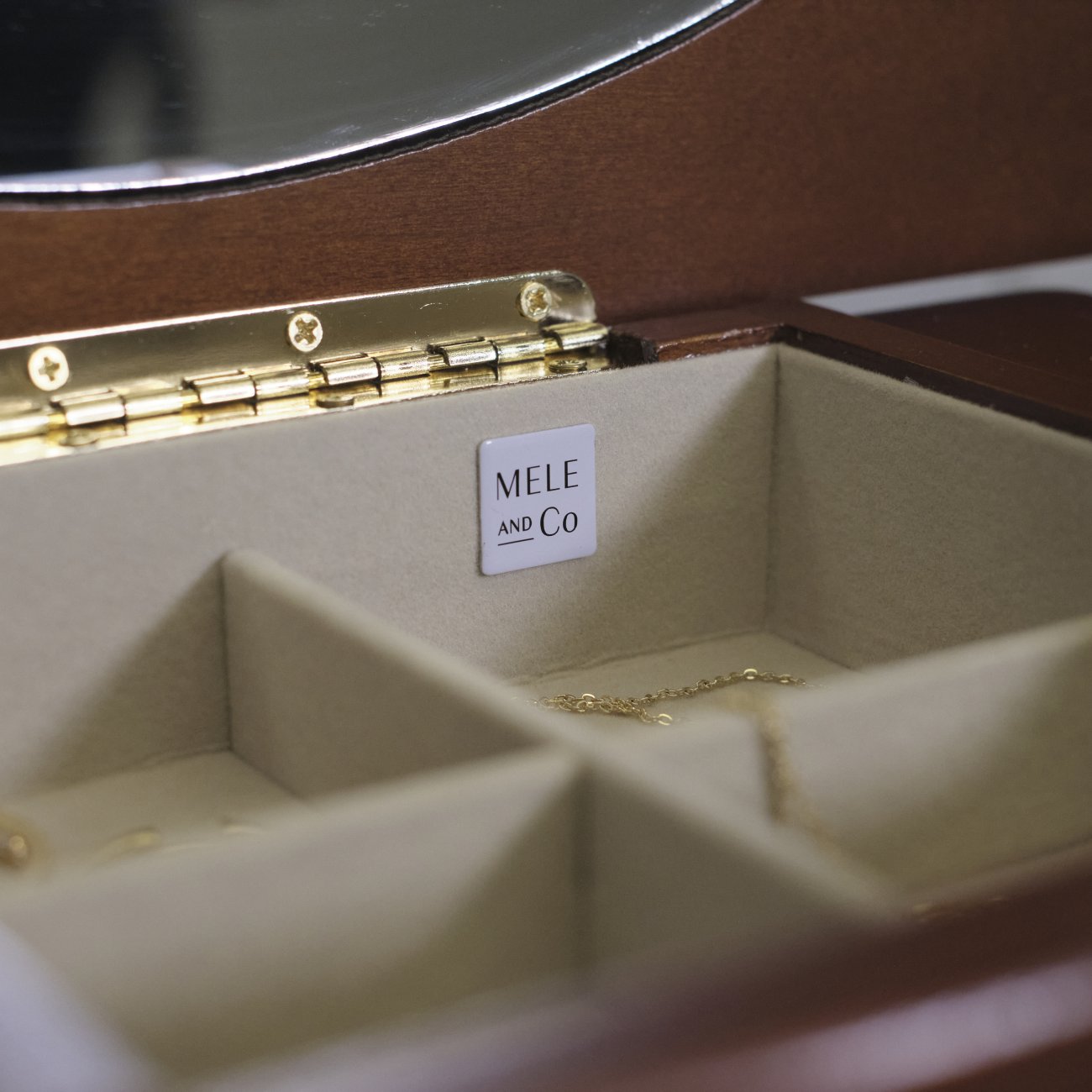 Heloise Wooden Jewelry Box | Mele - Canada