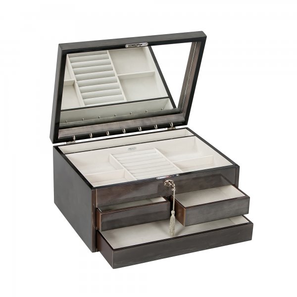Claudia Wooden Jewelry Box | Mele - Canada