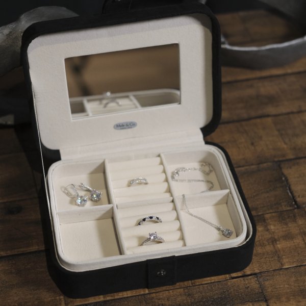 Black, Red, Pink, and Aqua Colored, Stylish 7 Section Plush Fabric ...